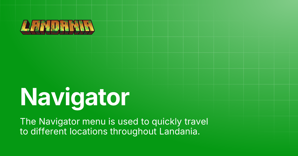 Navigator | Landania.net