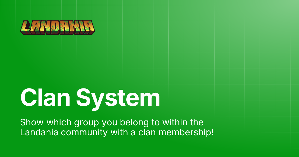 Clan System | Landania.net