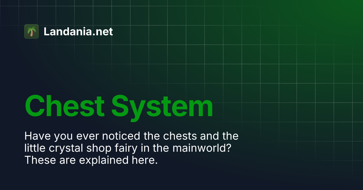 Chest System | Landania.net